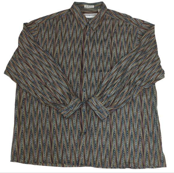 Jhane Barnes | Shirts | Jane Barnes Button Down Shirt Awesome Design ...